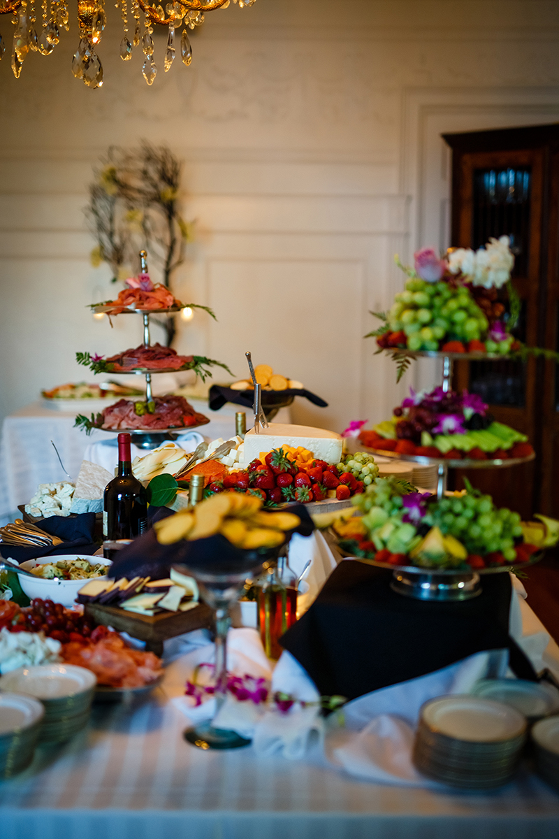 The Formal Wedding Buffet - Mansion on Broadway Mansion on Broadway